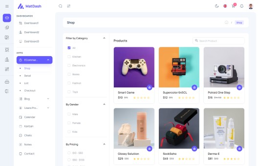 Matdash - Vue3 Typescript based Admin Dashboard Template Matdash - Vue3 Typescript based Admin Dashboard Template